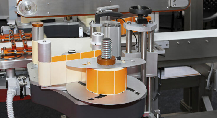 Automatic labeling system - FRUN.co - semi-automatic / for packaging