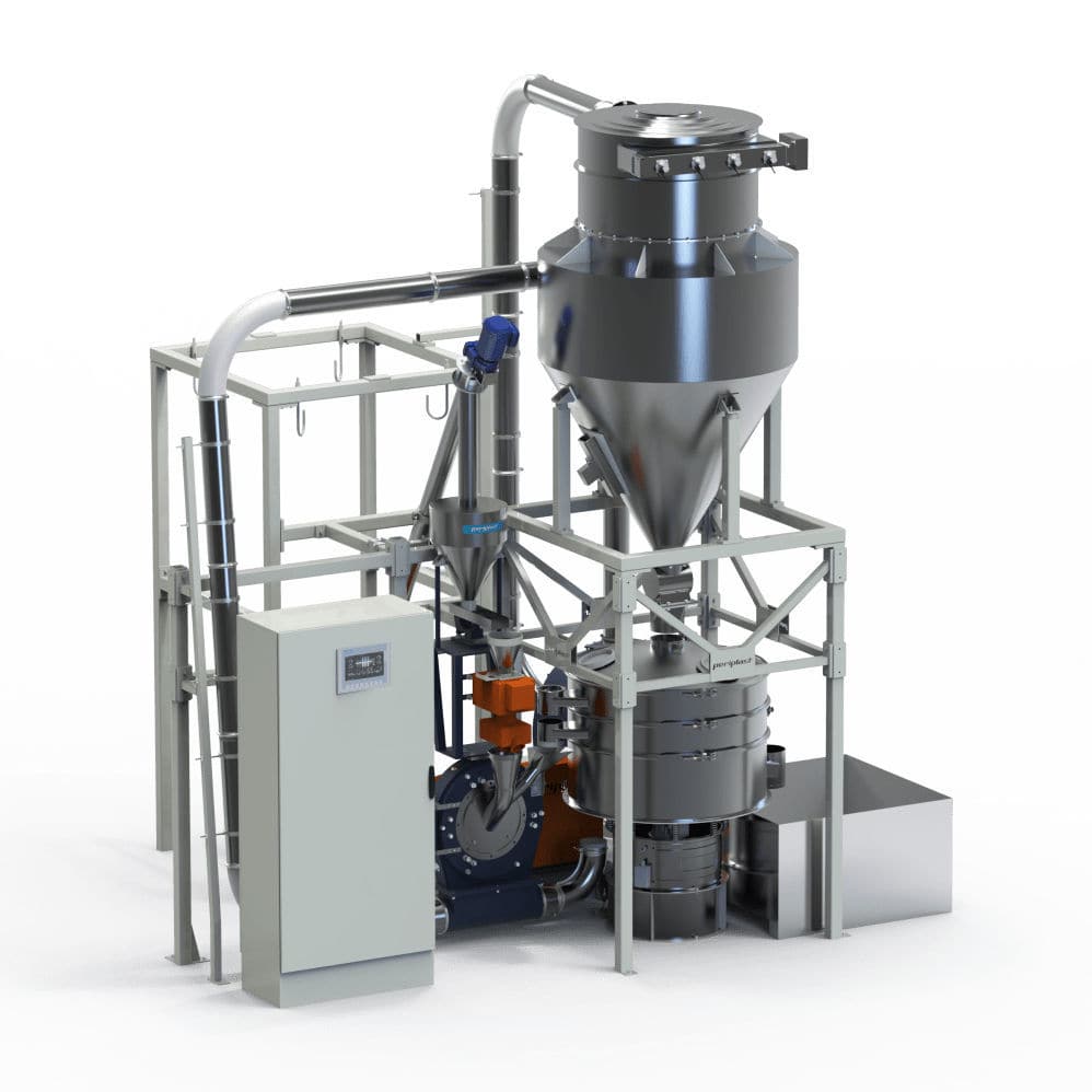 Plastic pulverizer - MP series - Periplast - waste / for powders ...
