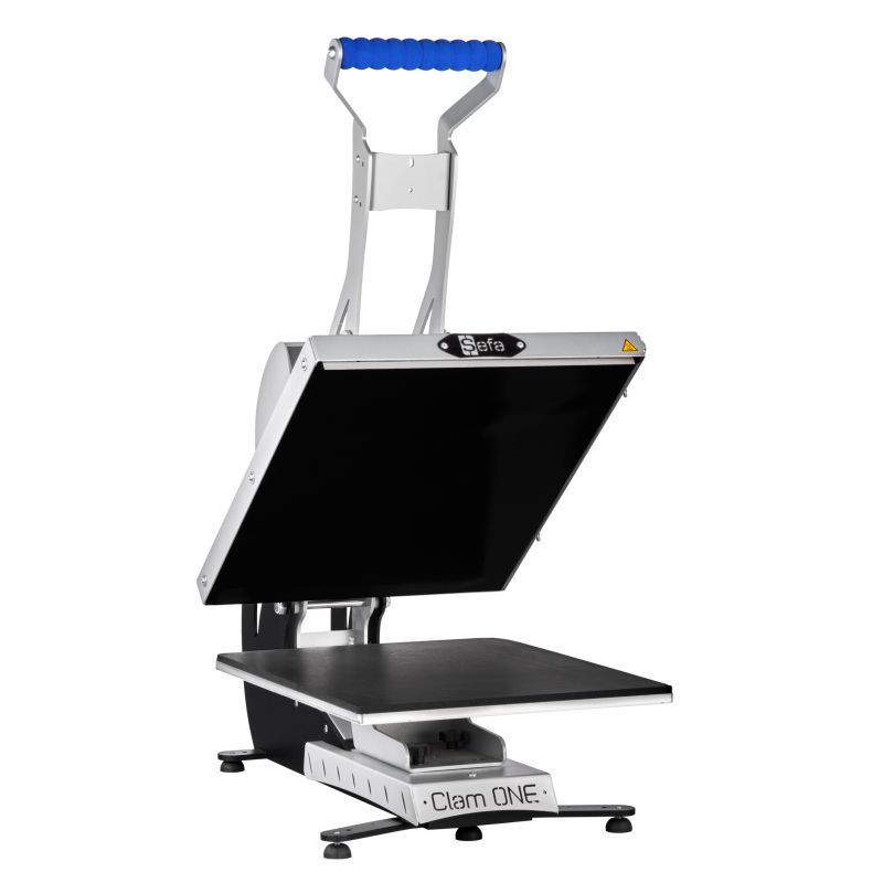 Manual press - CLAM ONE - SEFA - heat transfer / marking / sleeve