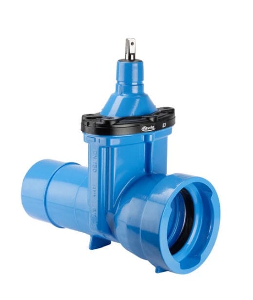 Gate valve - 4027E3 - Hawle - with handwheel / for water / seat