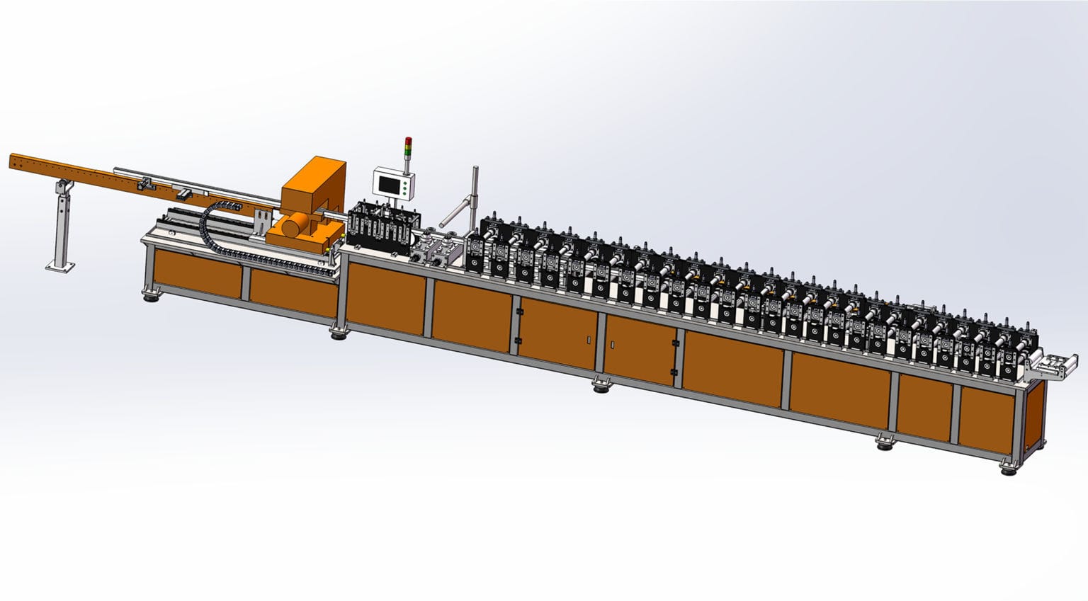 Steel silo roll forming line - Savany Machine Co., Ltd. - automatic ...