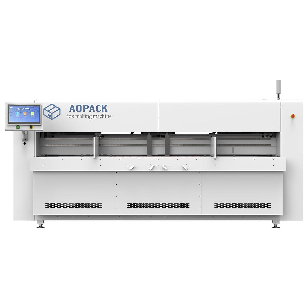 Corrugated box making machine - BM2800-Max - AOPACK LTD. - regular ...