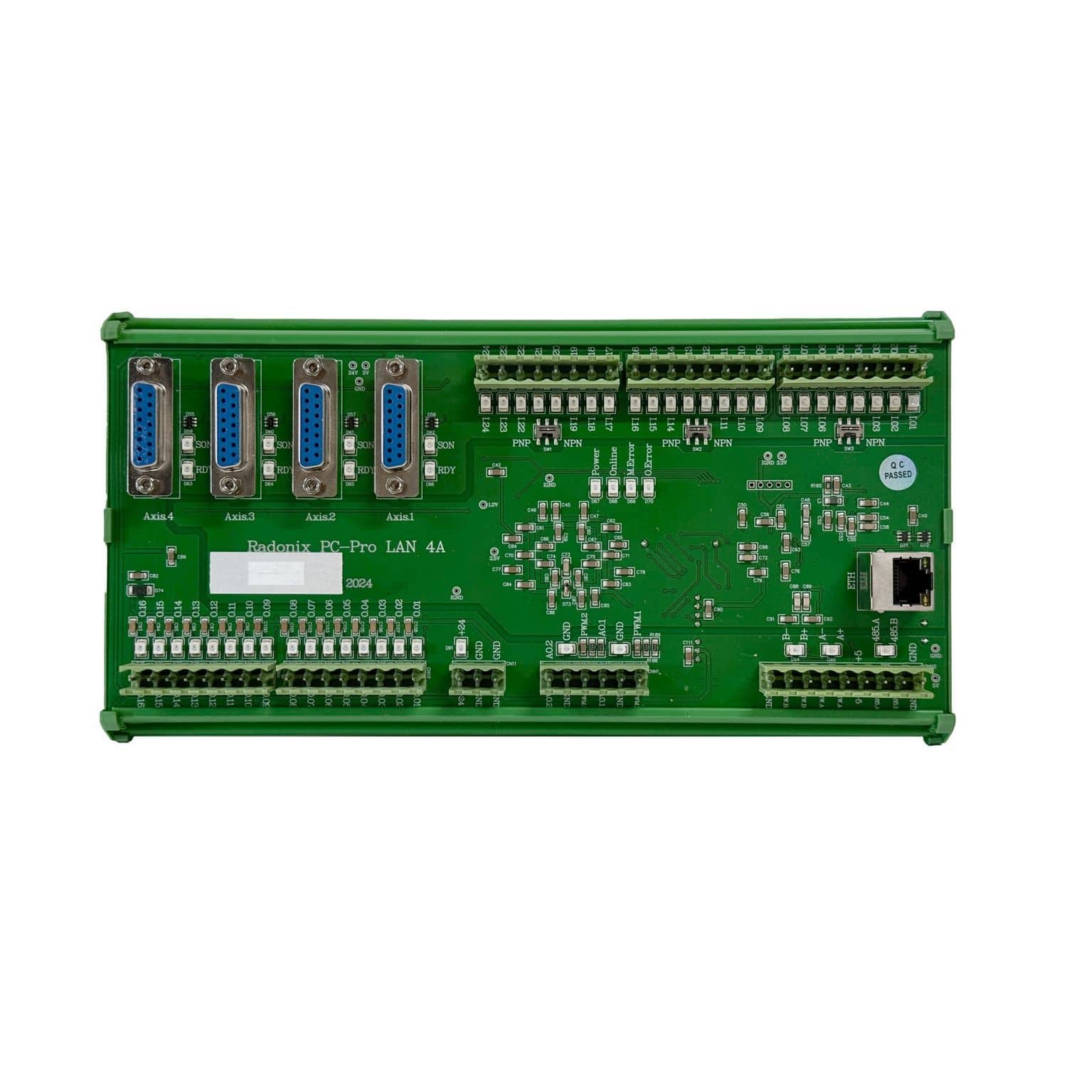 4-axis CNC control card - PC Pro LAN 4A - Radonix Technology - for ...