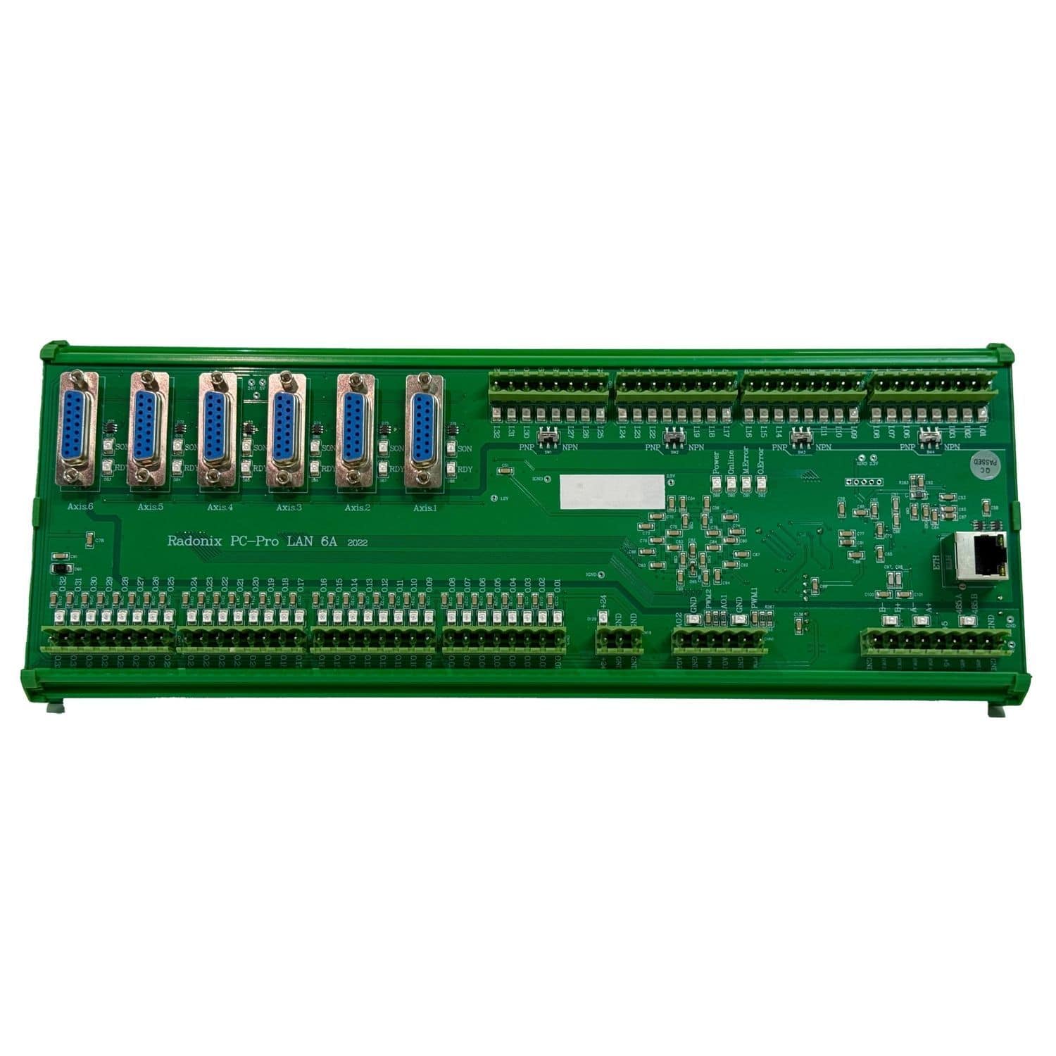 6-axis CNC control card - PC Pro LAN 6A - Radonix Technology - for ...