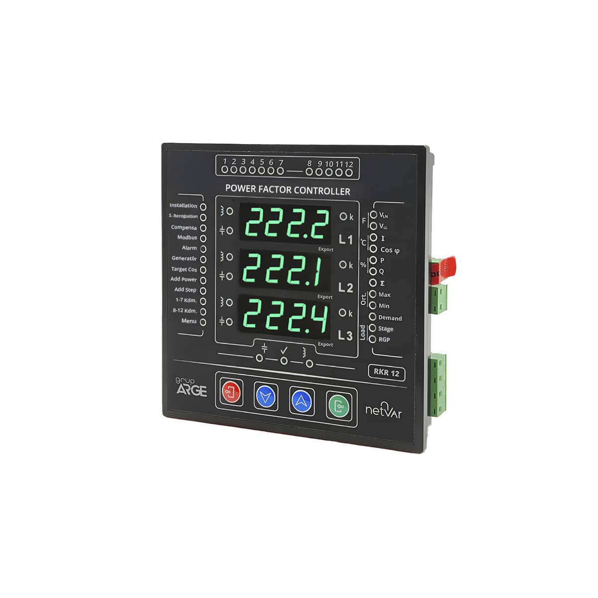 Digital power factor controller - RKR series - Grup Arge Energy and Control Systems - automatic