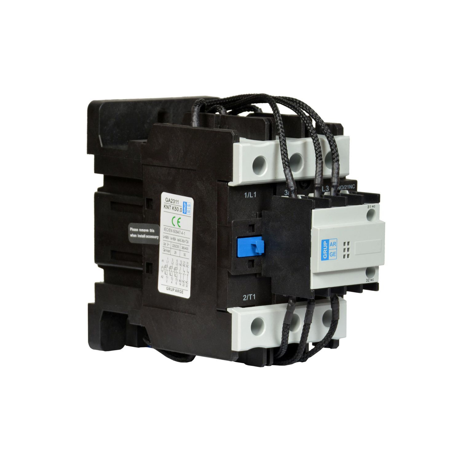 Electromagnetic contactor - KNT series - Grup Arge Energy and Control ...
