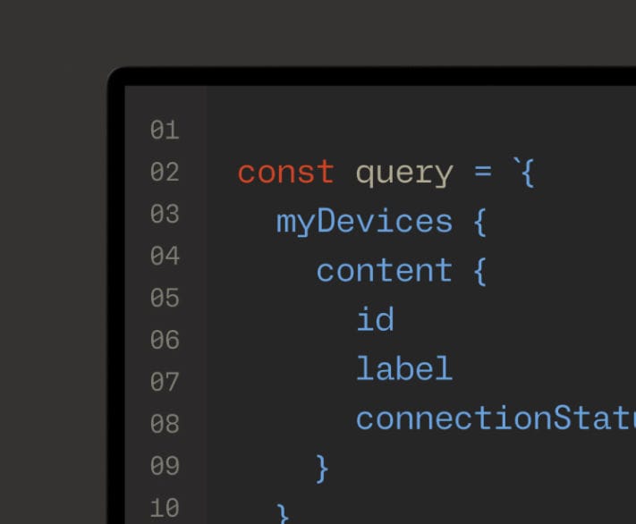 Management software - GraphQL API - Point One Navigation - tracking / setup / process