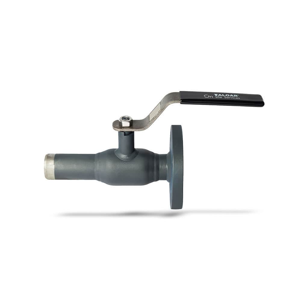 Ball valve - WB3535-L - Taloar - lever / fully-welded / for heating