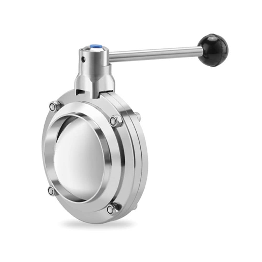 Butterfly valve - HB5176-W - Taloar - lever / for control / welded