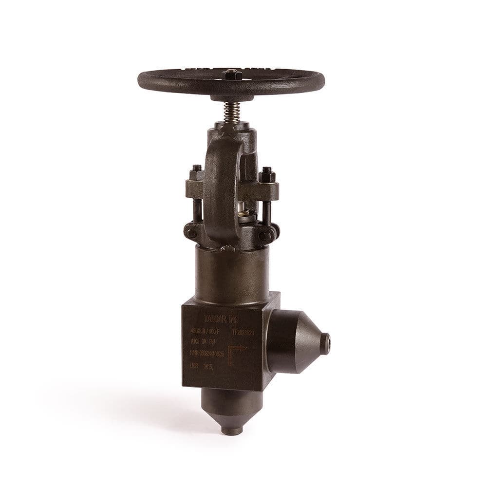 Right-angle valve - L643 - Taloar - with handwheel / for control / for ...