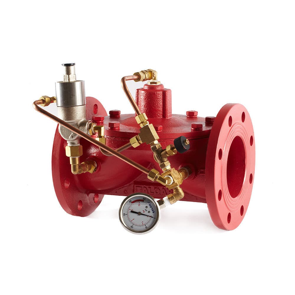 Water pressure relief valve - RS300 - Taloar - DIN / for pipelines / regulating