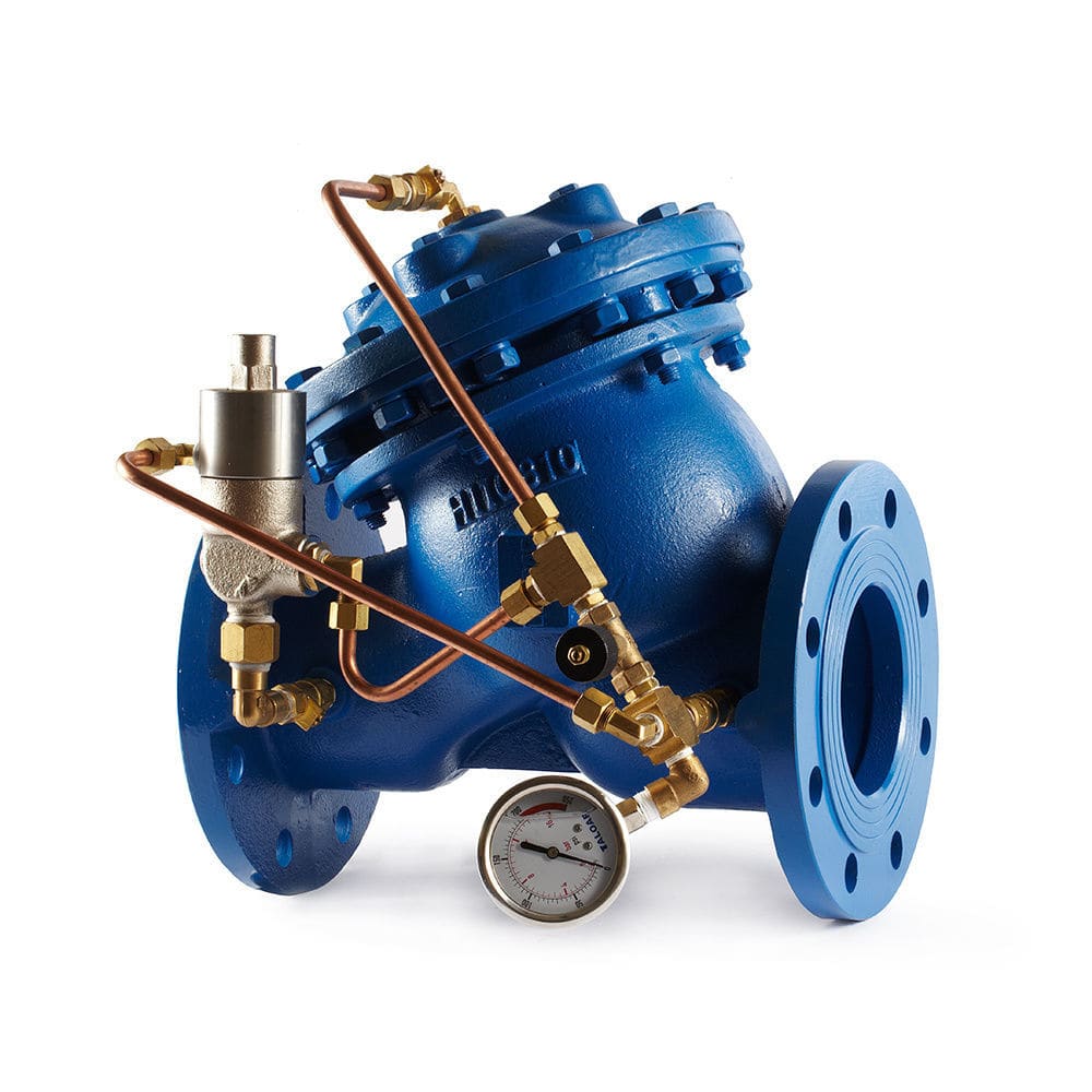 Water pressure relief valve - RS500 - Taloar - DIN / for pipelines ...