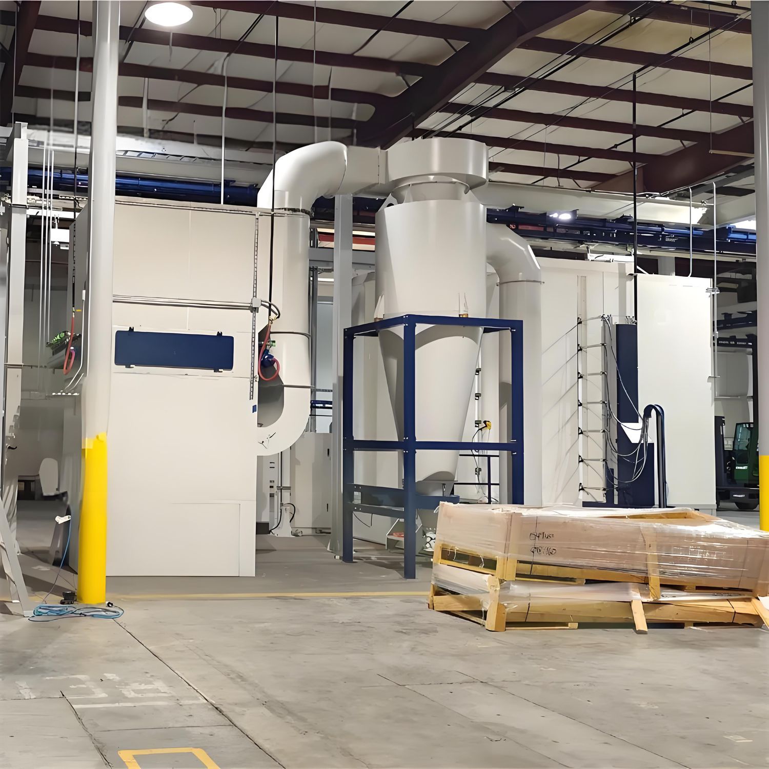 Closed circuit powder coating booth - Xiangyang Jingtu Anti corrosion ...