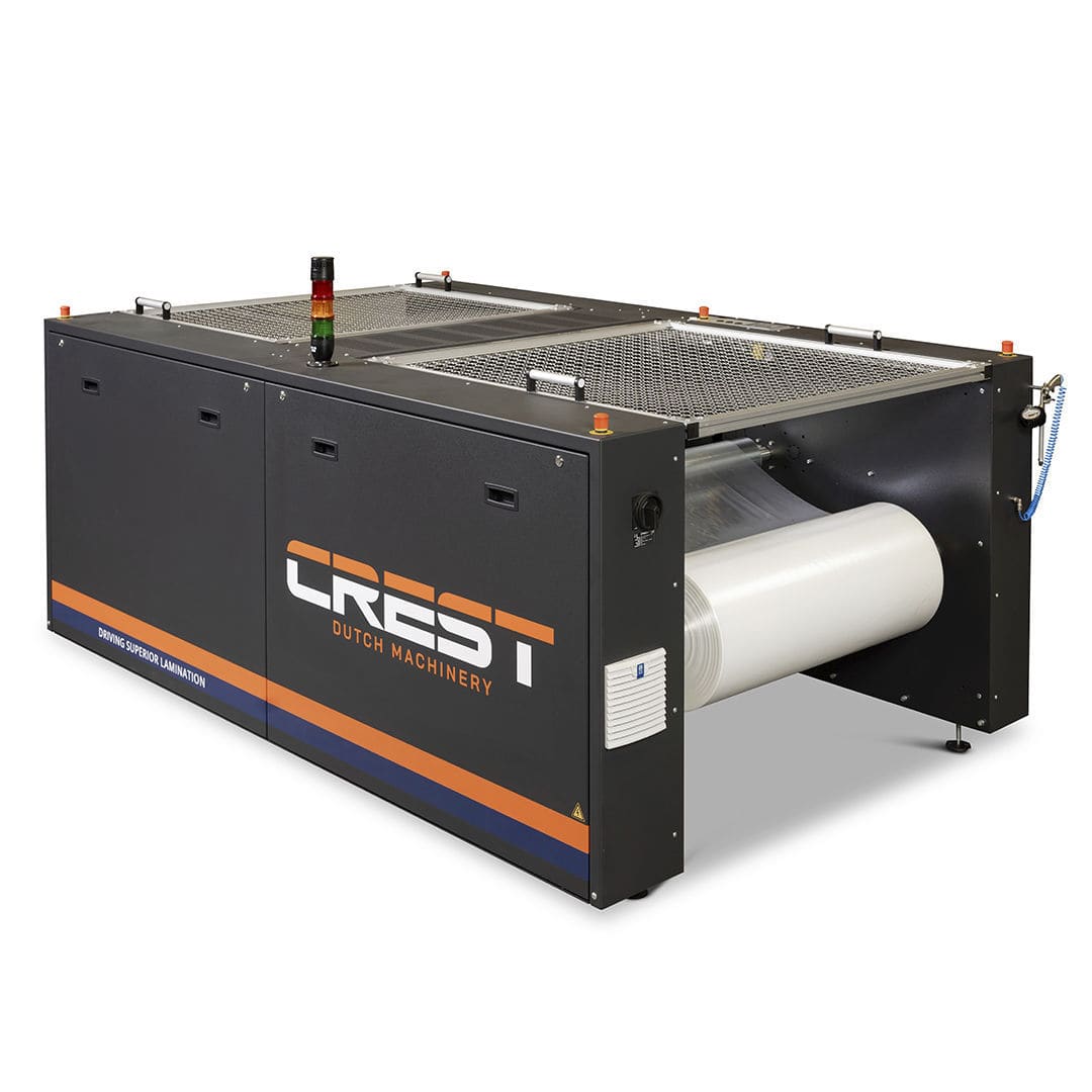 Rotary embossing unit - Crest Dutch Machinery - for paper / hydro-pneumatic