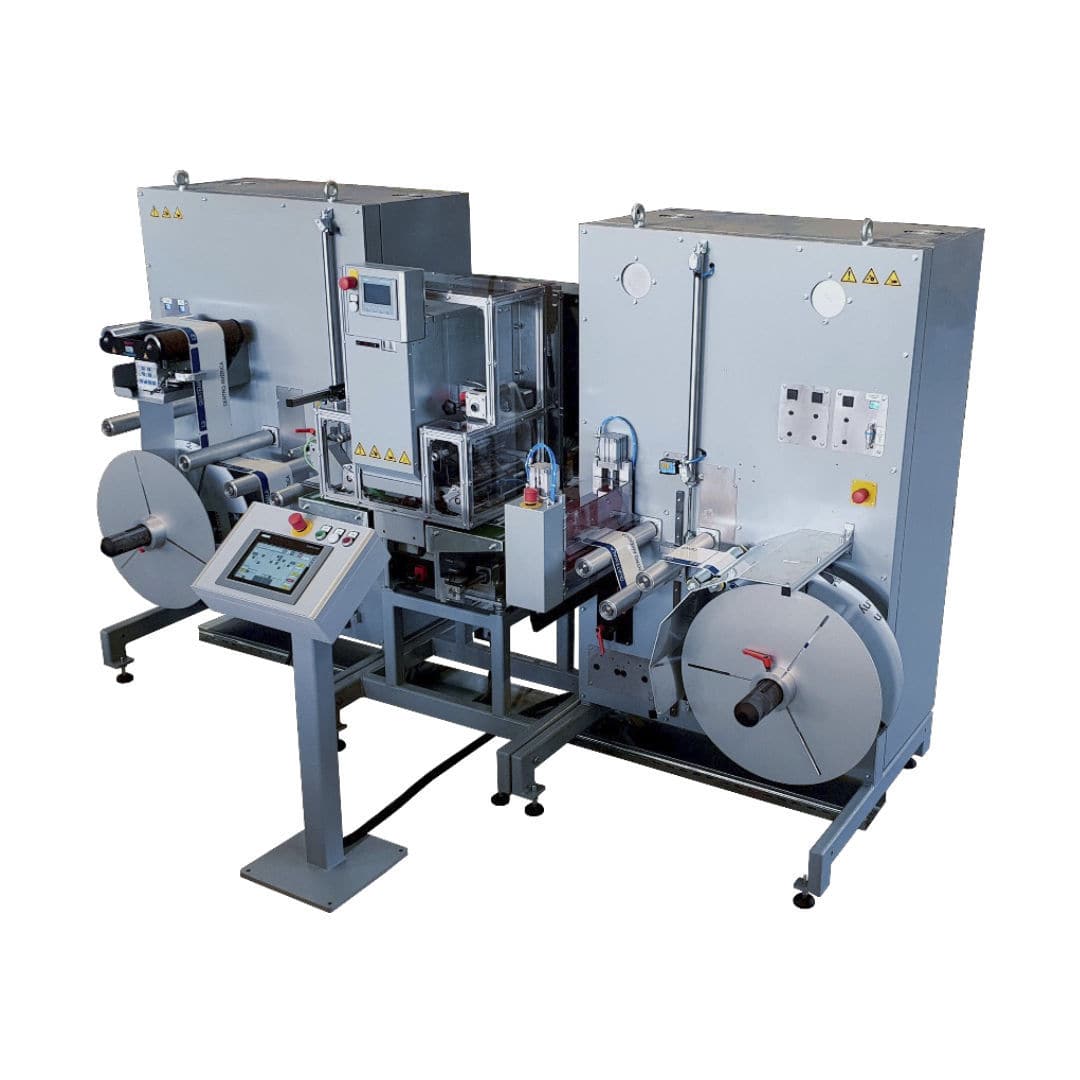 Hologram stamping unit - Crest Dutch Machinery - standalone / roll-to ...