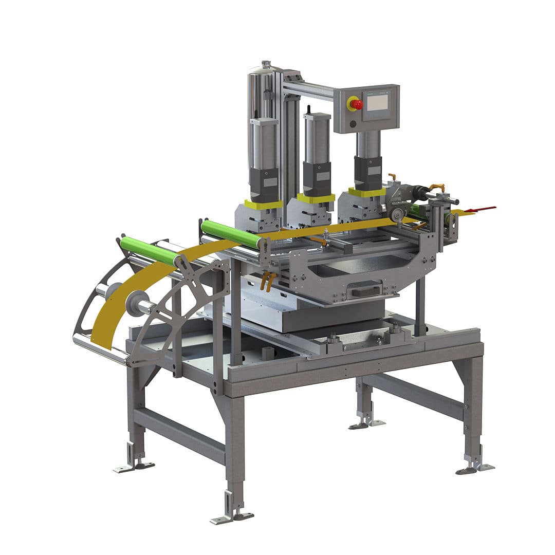 Hole punching unit - Crest Dutch Machinery - automatic / mechanical ...