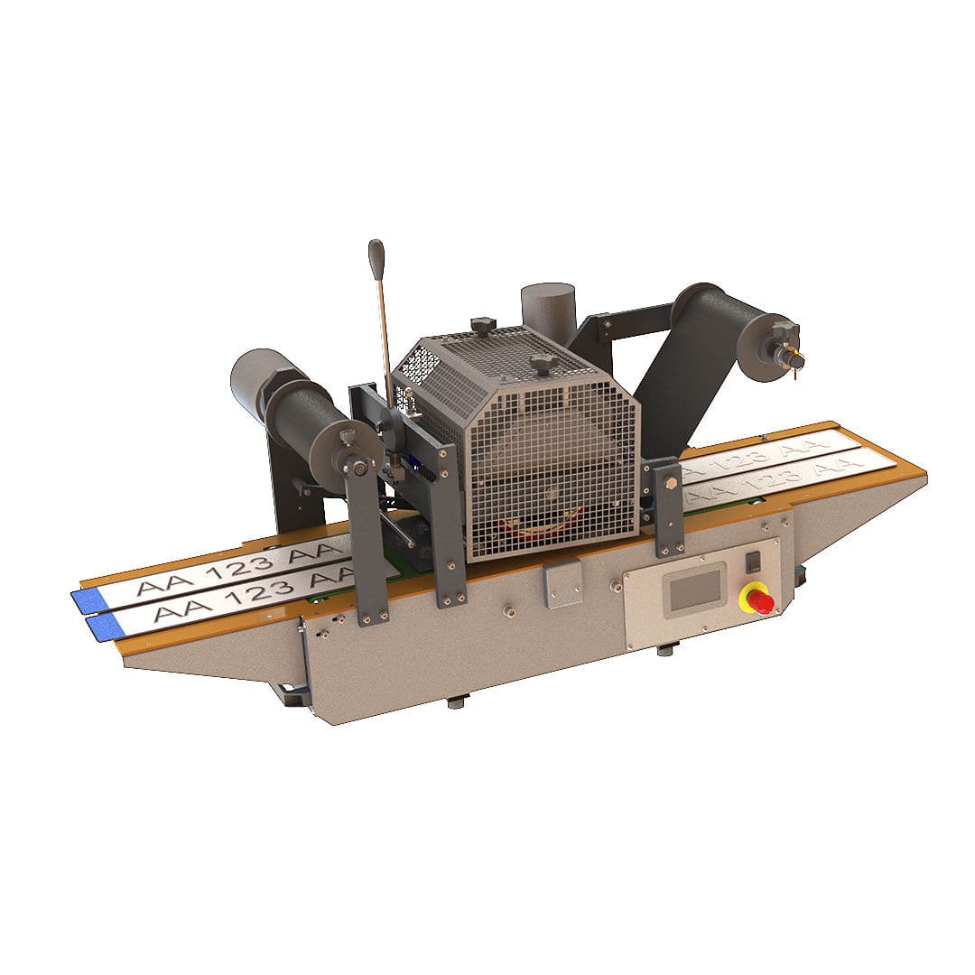 Hot stamping unit - Crest Dutch Machinery