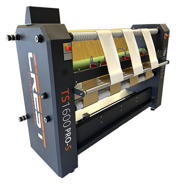 Heavy duty laminator - TS 1600 PRO-S - Crest Dutch Machinery - hot / roll / semi-automatic