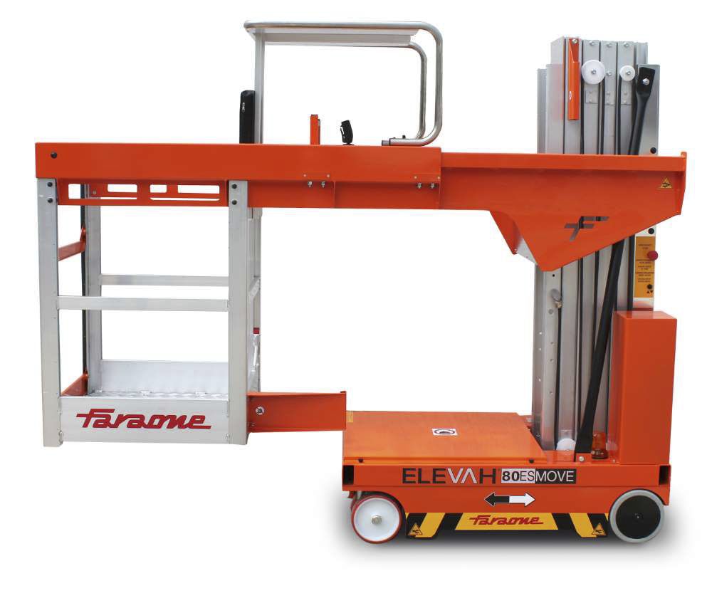 Self-propelled lift platform - 80 ES Move - Elevah - electric / for ...