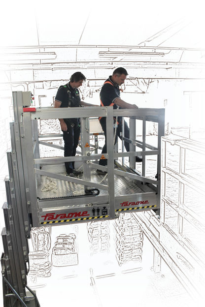 Fixed lift platform - Elevah - self-propelled / electric