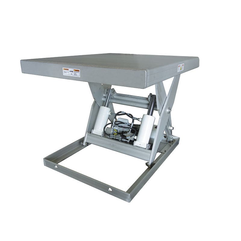 Scissor lift table - EZ4000 - Mepaco / Apache Stainless - hydraulic ...