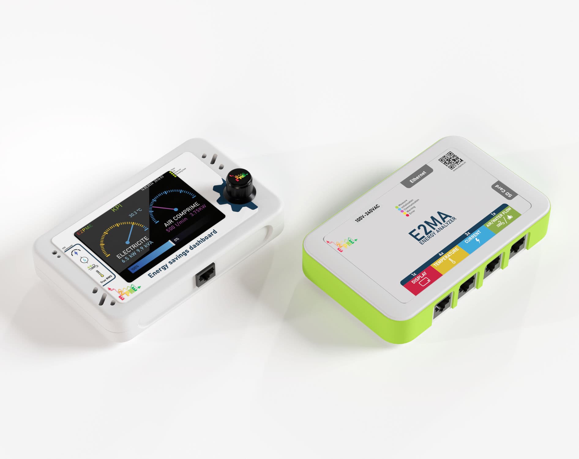 Energy analysis monitoring device - E2MA - E2PME - environmental / air ...