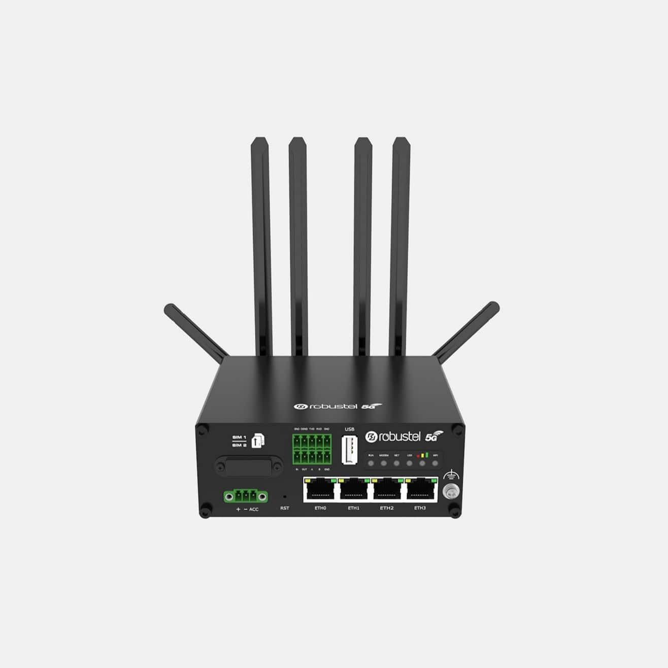 Cellular communication router - R5020 series - Robustel - Ethernet ...