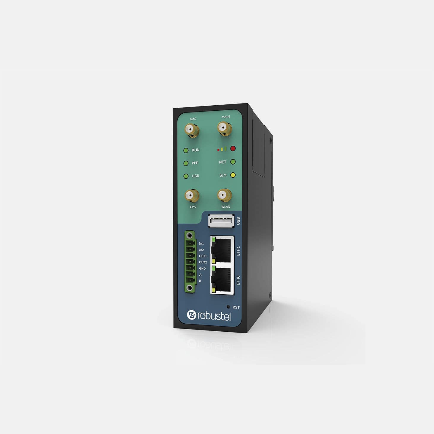 Cellular communication router - R3000 series - Robustel - WAN / LAN / RS232