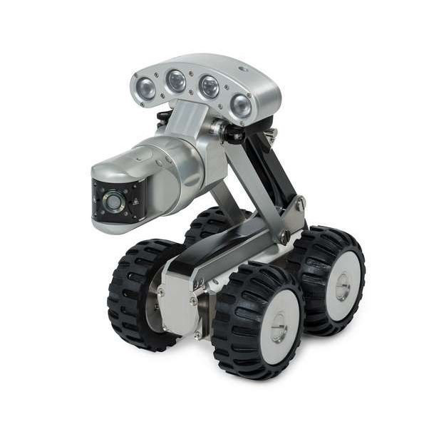 Wheeled inspection robot - VIDEOCLEAN - remote-controlled / multi-purpose
