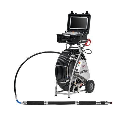 Push camera - MICRO S - Groupe IMS Robotics - for sewer / digital ...