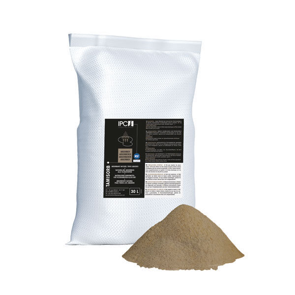 Granular absorbent - TAMISORB - IPC - for hydrocarbons / biodegradable