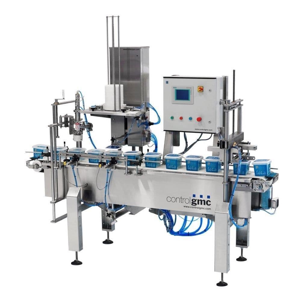 Bucket filling and closing machine - FDS1500 - Control GMC - tube