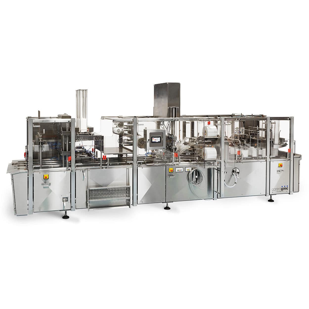 Automatic filling line - FDS6500 - Control GMC - container / tray / pail