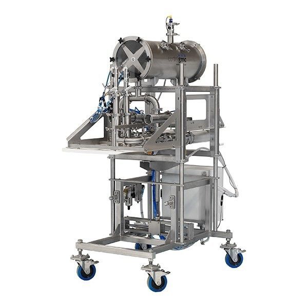 Solid batch blender - DVM2000 - Control GMC - liquids / volumetric / piston