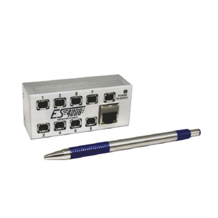 Managed switch - ES4000 - EVOMESURE - 8 ports / 4 ports / rugged