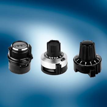 Rotating knob - MENTOR - non-threaded / round / aluminium