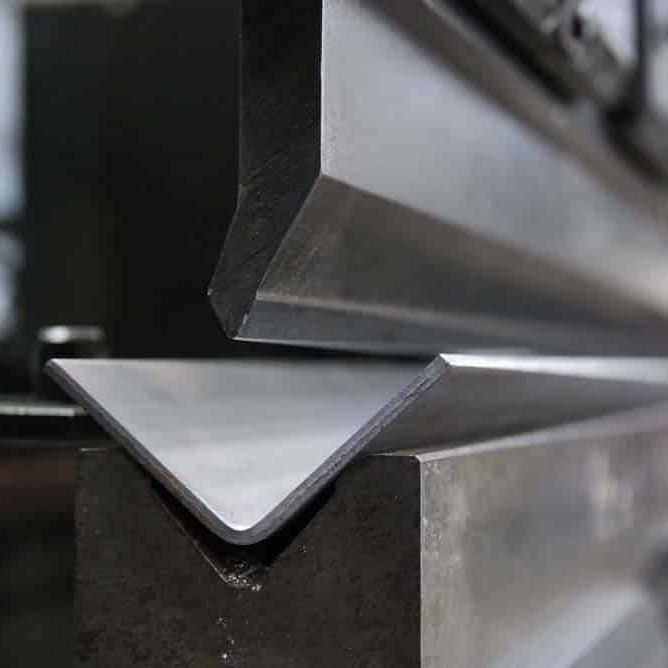 Sheet bending with press - METALLERIE BAYEUSAINE - steel / stainless ...