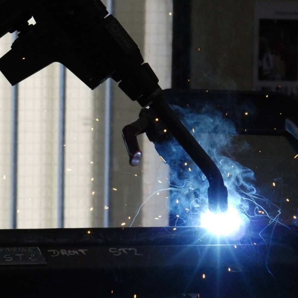 TIG mechanized welding - METALLERIE BAYEUSAINE - MIG-MAG / ferrous ...