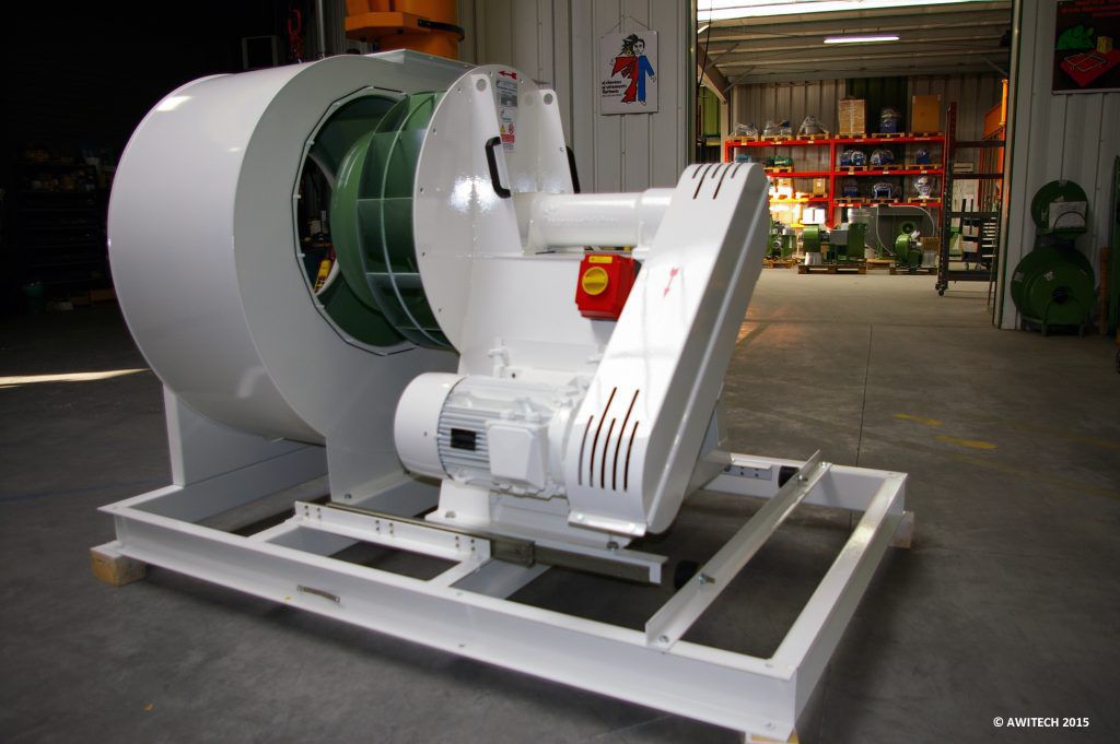 Centrifugal fan - AWITECH - floor-standing / suction / AC