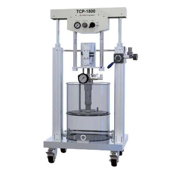 Pneumatic grease pump - TCP-1800 - SUPRATEC Syneo - follower plate