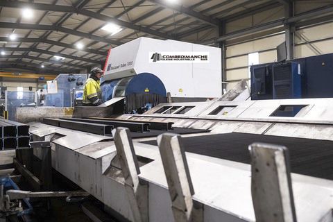 Laser cutting - COMBEDIMANCHE - steel / aluminum / prototyping
