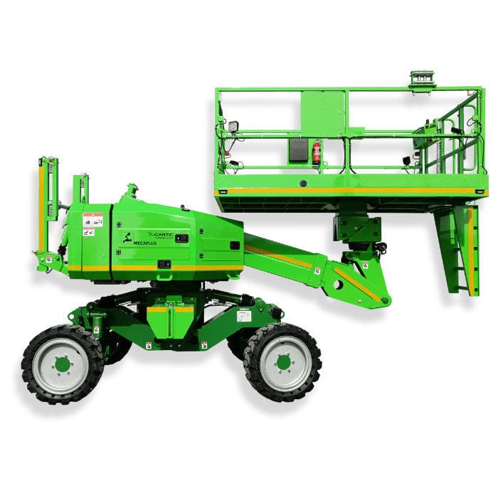 Tunnel lift platform - ME10SL - Mecaplus - wheeled / battery-powered / diesel engine