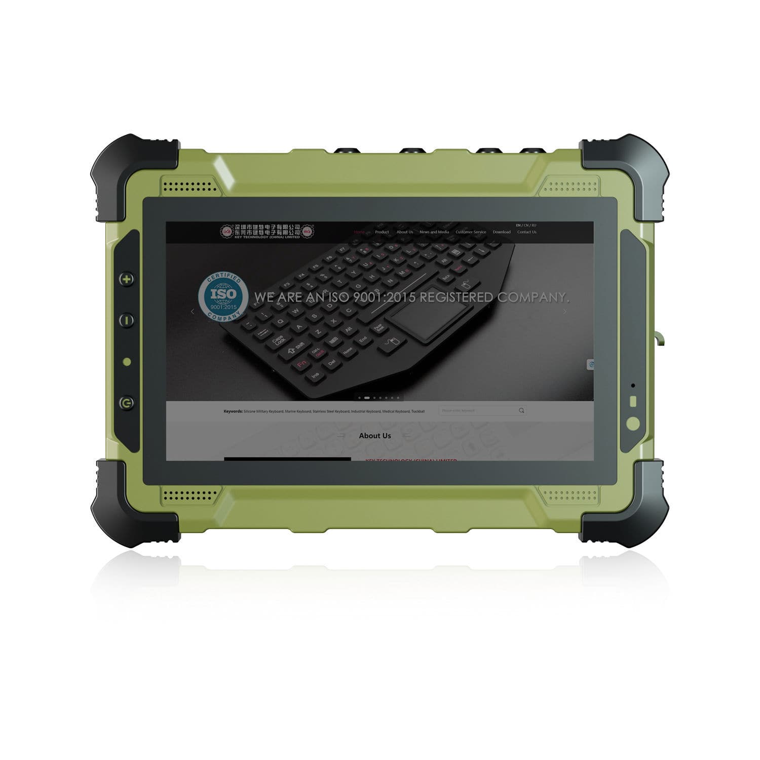 Android tablet - RGD-TPC-AR0700T-0002A - Key Technology Rugged System ...