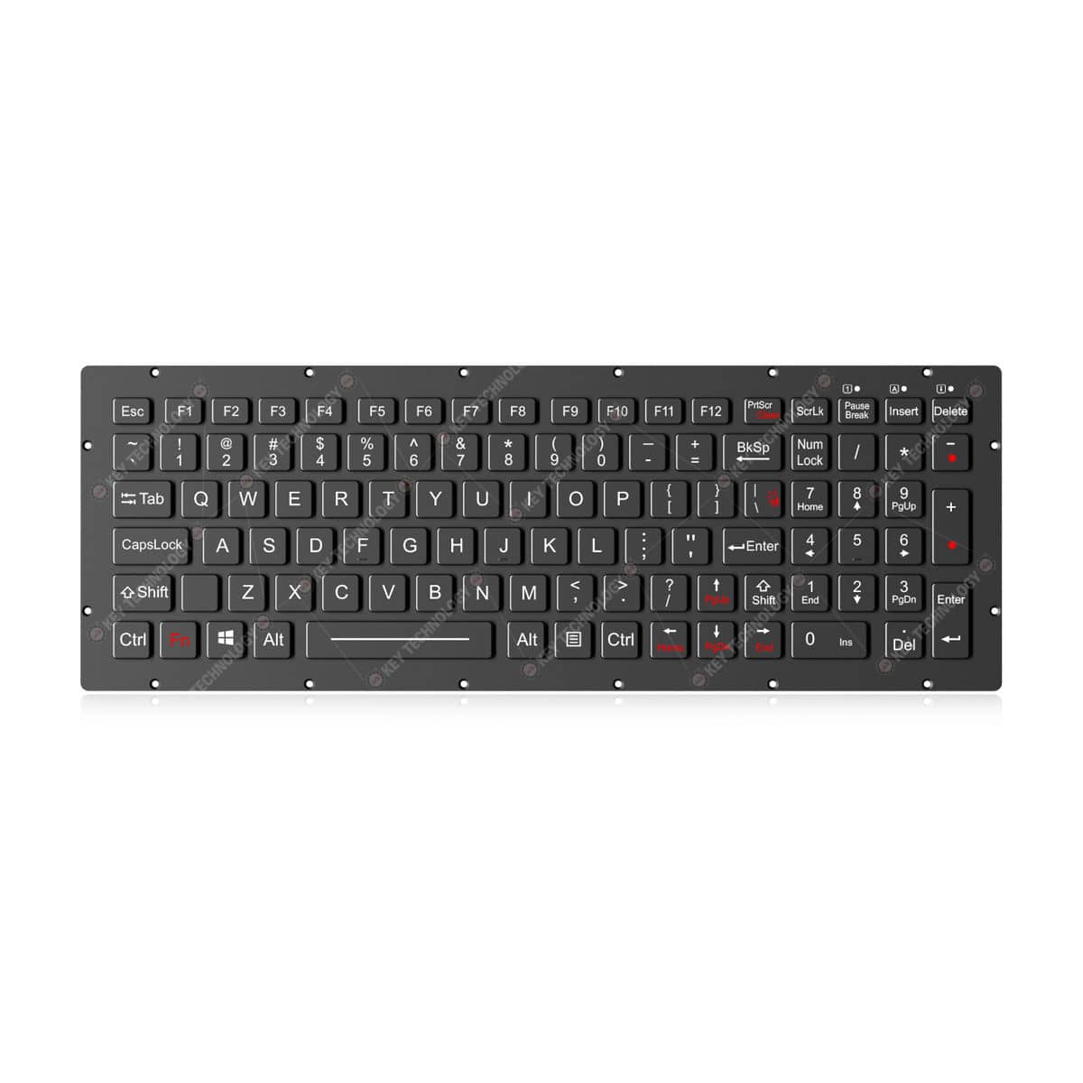 Panel-mount keyboard - K-TEK-M334KP-FN-BL-IT-ML-DWP - Key Technology ...