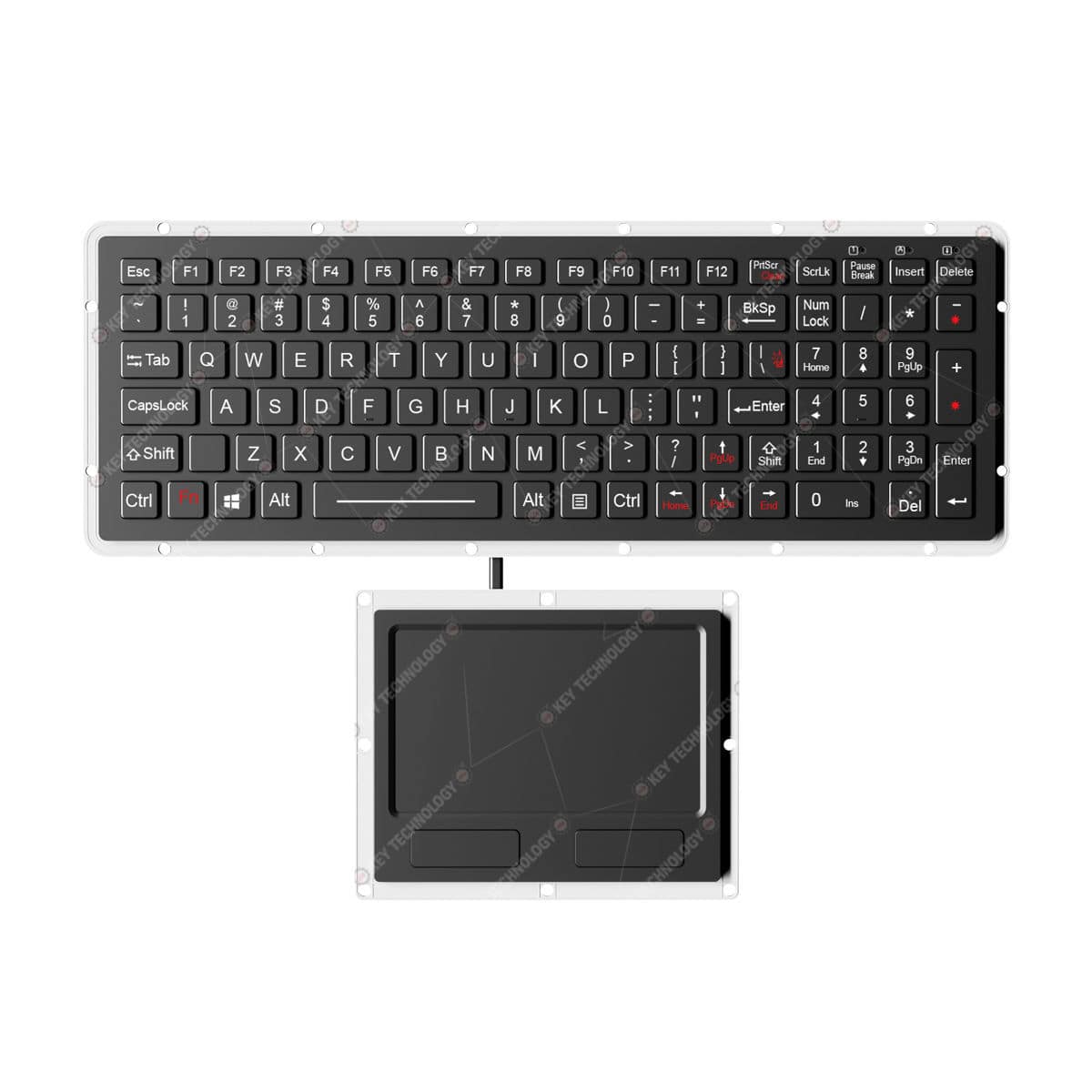 Desktop keyboard - K-TEK-M327KP-FN-BL-NV-151B-DWP+M127TP - Key ...