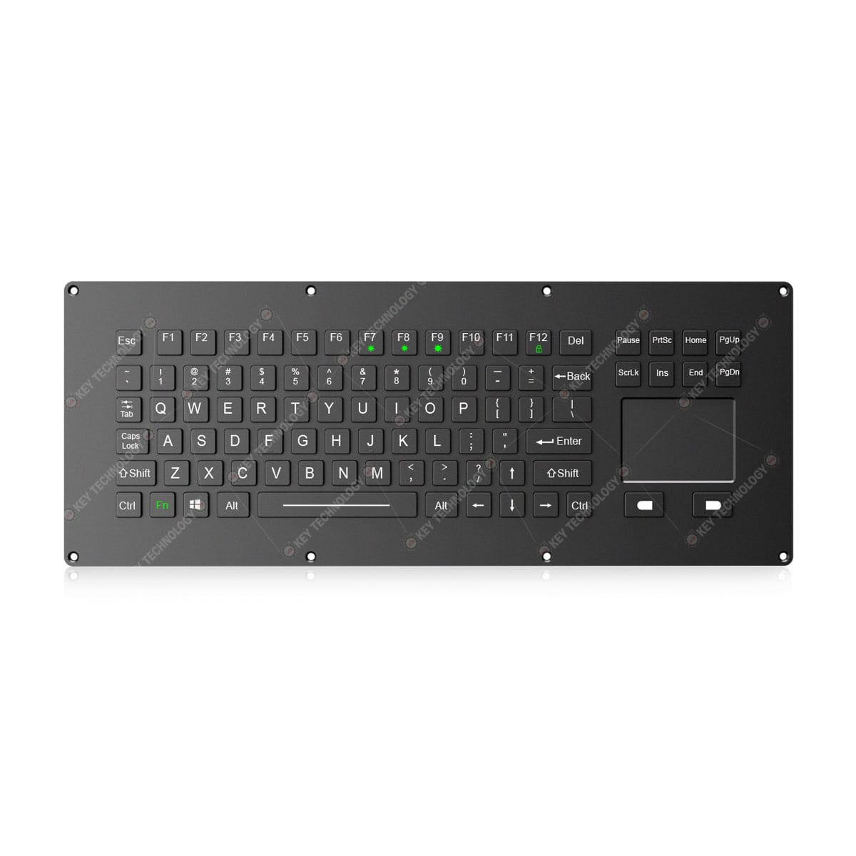 Desktop keyboard - K-TEK-M392TP-FN-BL-DWP - Key Technology Rugged ...
