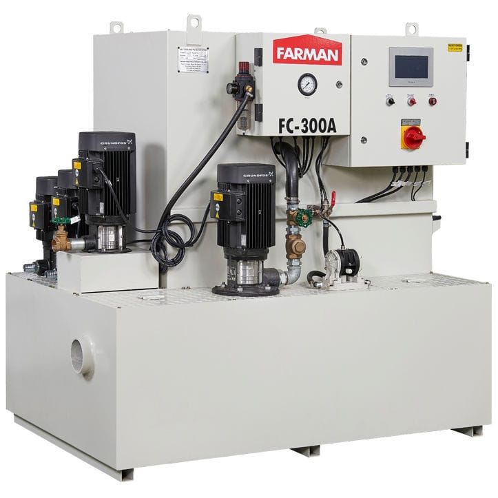 Centrifugal filtration system - FC-300A - FARMAN MACHINERY INDUSTRIAL CO., LTD. - oil / cutting ...