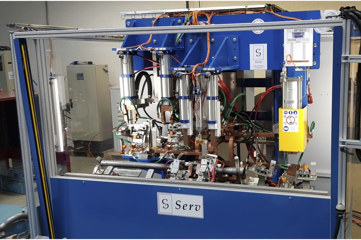 Resistance welding machine - SERV - automatic / standalone