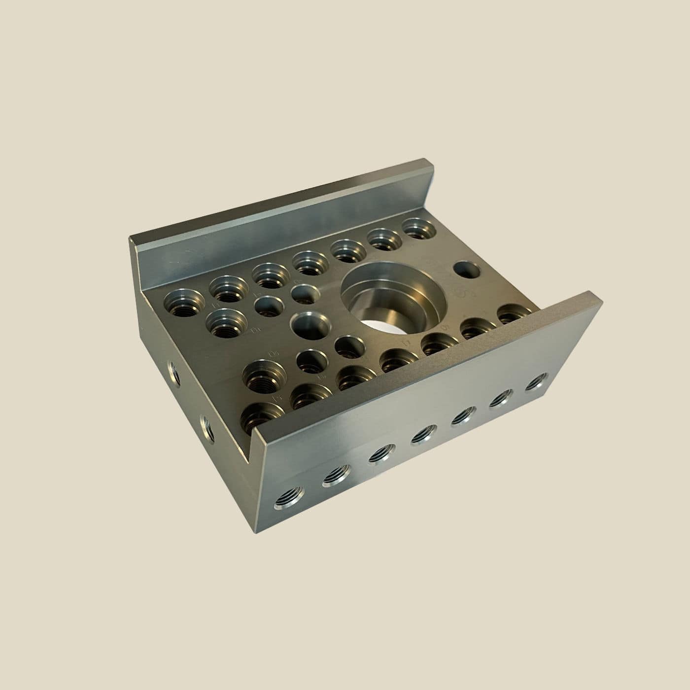 Stainless steel milling machining - SEREMO - aluminum / steel / copper