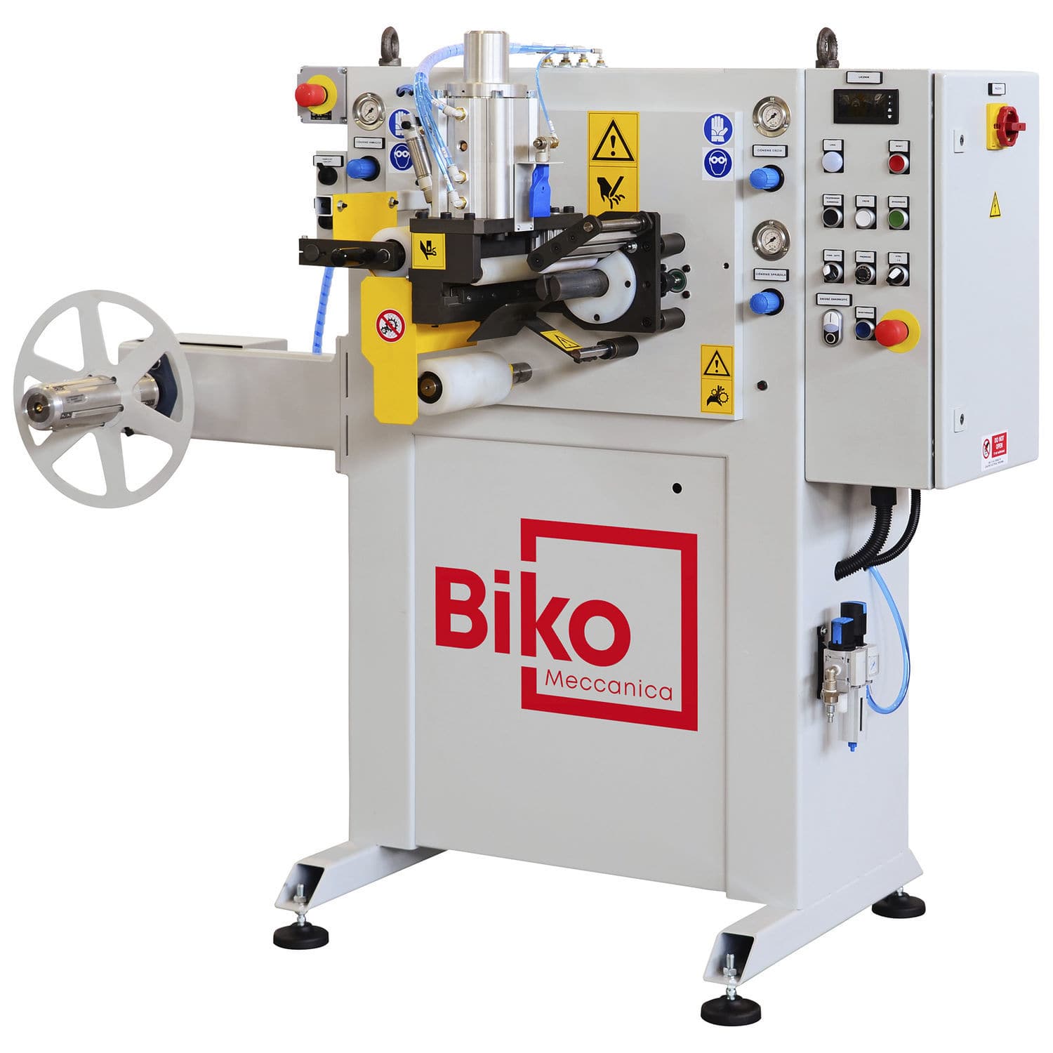 Roll slitter - MRM - Biko Meccanica Srl - for abrasive paper / for ...